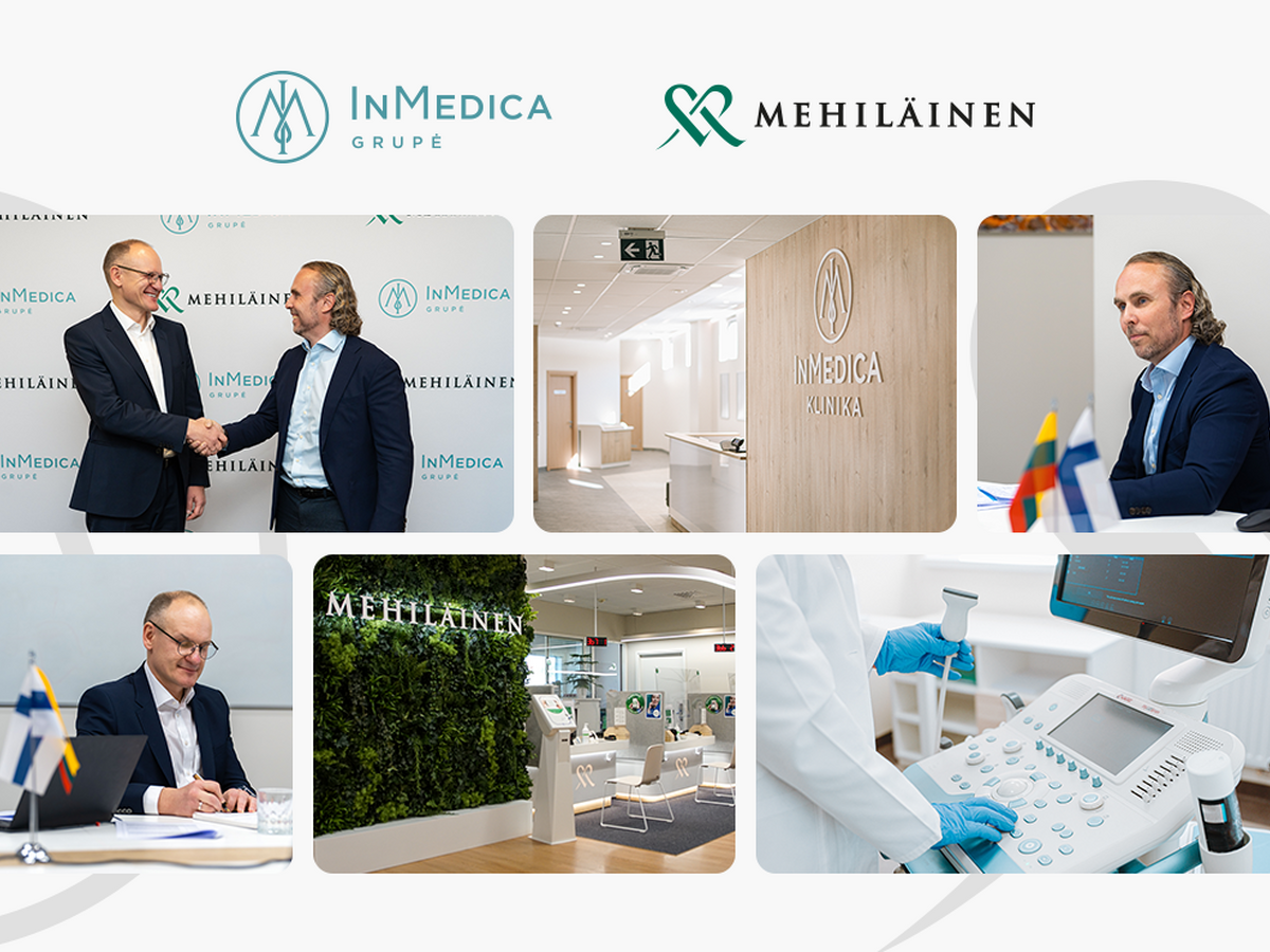 „Mehiläinen“ užbaigia „InMedica grupės“ įsigijimą: Lietuvos gyventojams ...